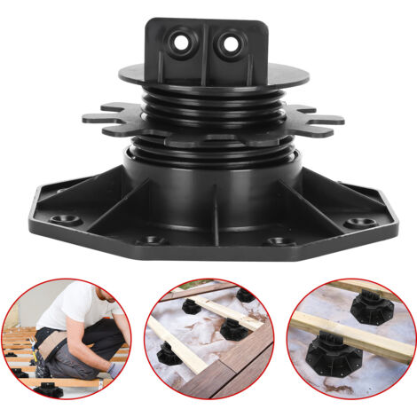 SWANEW Base di appoggio per terrazzo regolabile con piedistallo di ...