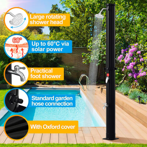 SWANEW Ducha solar exterior Ducha solar para piscina Ducha solar de ...