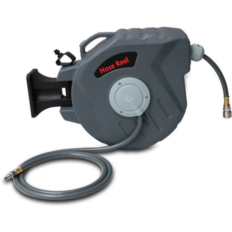 SWANEW Enrollador de manguera Enrollador automático de manguera de aire comprimido Enrollador de ...