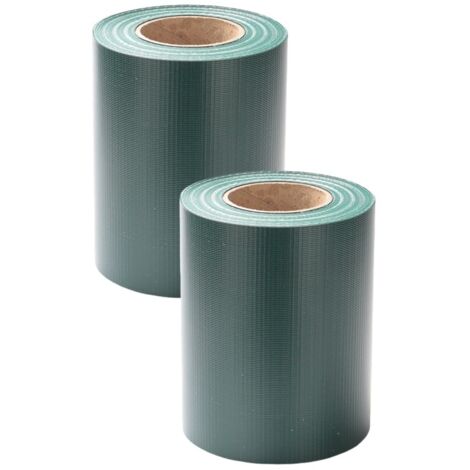 SWANEW Listones de privacidad de PVC, 70mx 2 Verde listones de ...