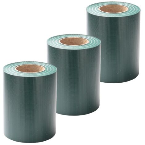 SWANEW Listones de privacidad de PVC, 70mx 3 Verde listones de ...