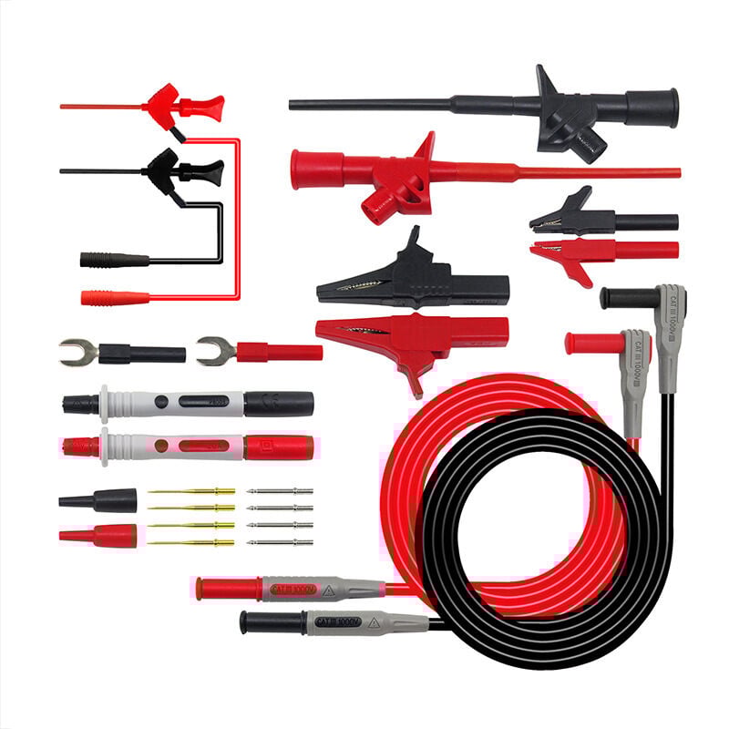 Multimeter Messleitungen Set Proster Multimeter Kabel mit 8 Stücke ...