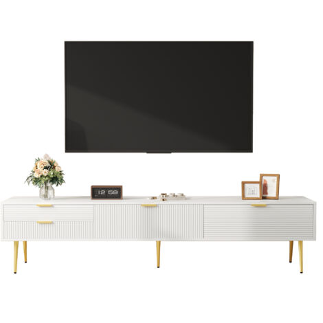 Elegante mobile TV, mobile basso. Con cassetti e ante, mobili per il ...