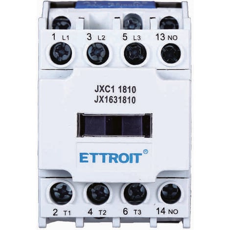 ETTROIT JX1631810 JXC1 Contacteur triphasé AC 24V 50/60Hz Bobine 3P 3 pôles Normalement ouvert ...