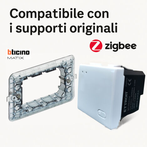 ETTROIT ZigBee Smart Gateway Hub Tuya compatible avec BTicino Matix ...