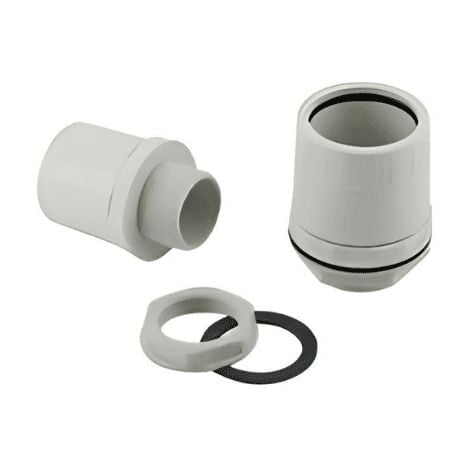 Raccord pour tube rigide Ø40 filetage métrique 1,5 tube/boîte IP65 FAEG ...