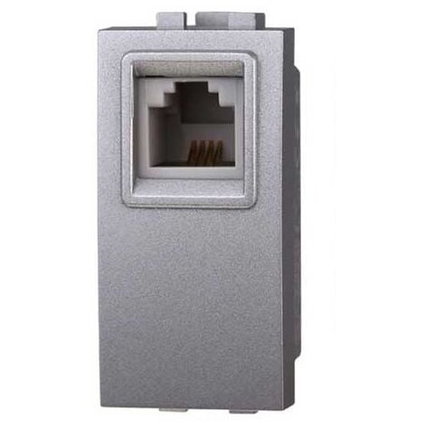 Prise connecteur téléphonique RJ11 compatible Bticino Livinglight ...