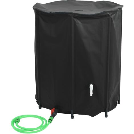 Wassertank mit Wasserhahn Faltbar 1250 L PVC