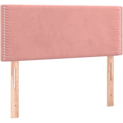 Kopfteil Rosa 100x5x78/88 cm Samt