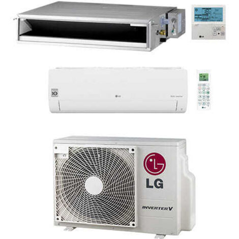 Climatiseur LG Ducted + Split R32 Dual Split Inverter 12000 + 12000 BTU ...