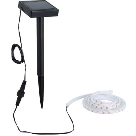 Xanlite - Tira de luz solar LED - 3m RGB - Xanlite - LSBK3SOLARRVB
