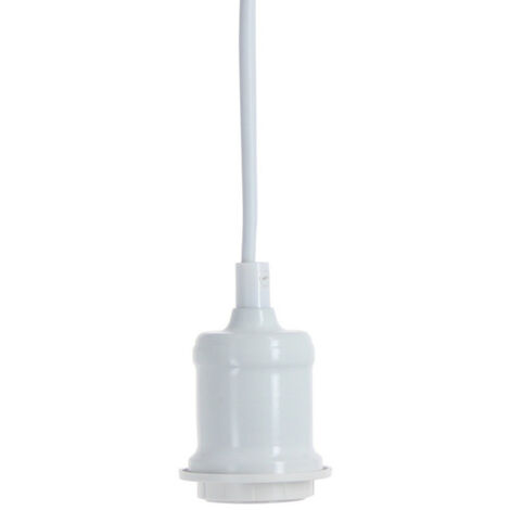 Toulum - Luz de enchufe blanca, estilo vintage, cable de 100 cm., base ...