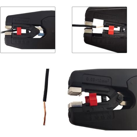 Automatischer Abisolierer, Abisolierer für elektrische Kabel, 2-in-1 ...