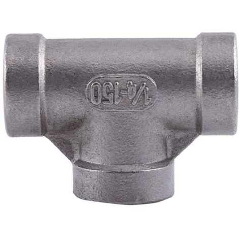 Rohrverschraubung, 3-Wege-Schnellverbinder, Edelstahl-T-Stück, 1/4 Zoll ...