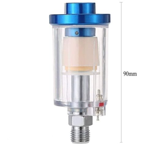Druckluft-Wasserabscheider 1/4 Zoll, Mini-Luftfilterabscheider für ...