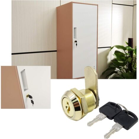 Sicherheits-Briefkastenschloss aus Edelstahl für Schrank, Schublade, Schrank, Nockenschloss mit ...