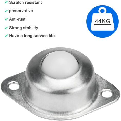 Stück Kugelrollen, Nylon-Rolleneinheiten, Kugelrollen, 360-Grad-Drehung ...