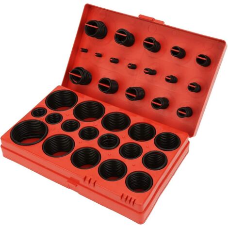 O-Ring – 419 Stück, 32 Größen, sortiert, schwarze O-Ringe, Dichtungsset ...
