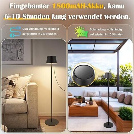 Kabellose Stehlampe Wohnzimmer