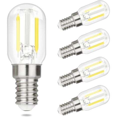 4x Ampoules LED Blanc Chaud Vintage E27 - Lampe à LED T45, Ampoules ...