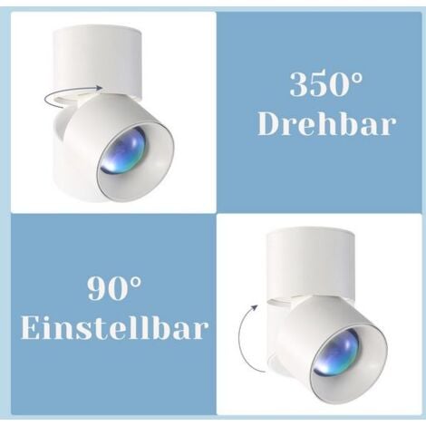 GBLY Foco de Techo 1 Llama Blanco - LED Lámpara de Techo Blanco Cálido Lámpara de Pasillo ...