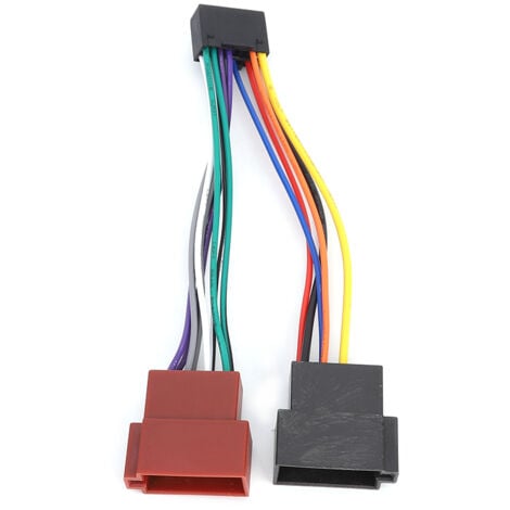 16-poliger ISO-Bus-Kabelbaum-Stecker-Adapter, passend für Kenwood NC