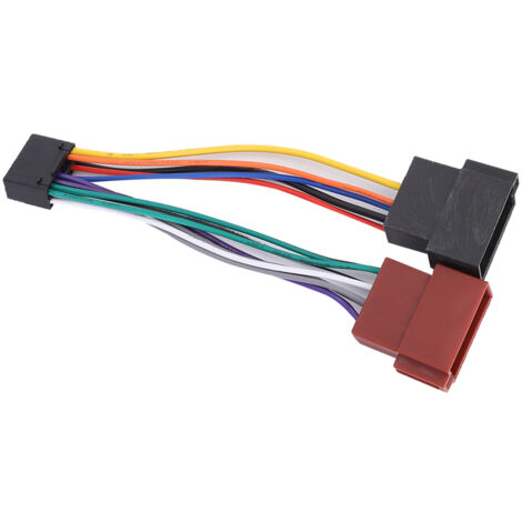 16-poliger ISO-Bus-Kabelbaum-Stecker-Adapter, passend für Kenwood NC