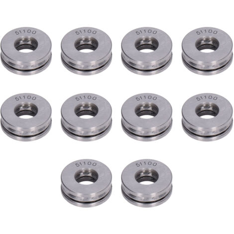 Zoternen 10 Stück hochpräzise abnehmbare Miniatur-Metall-Drucklager ...
