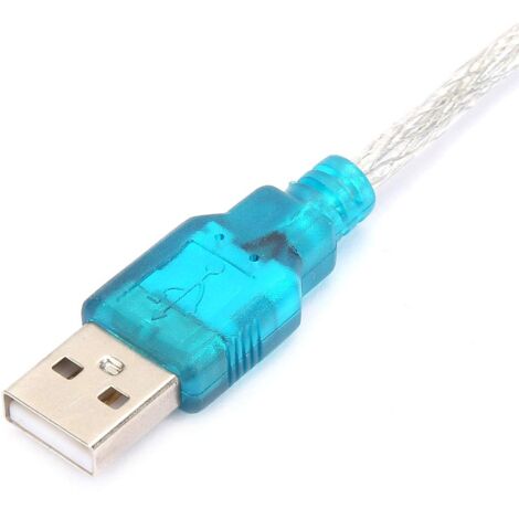2 Stück USB zu RS232 Serial USB zu Serial Male Port 9 Pin Kabel Serial ...