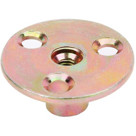 5 Stück Flanschmuttern, M6 M8 M10, verzinktes Eisen, glatte Oberfläche ...