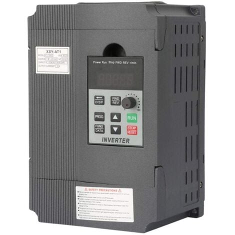 AT1-1500S 1,5 kW AC 220 V Universal-Frequenzumrichter Einphasen-Frequenzantrieb VFD für ...