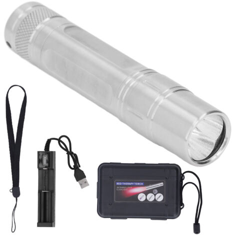 Therapie-Taschenlampe, LED-Rotlicht, 630 nm, 660 nm, 850 nm ...