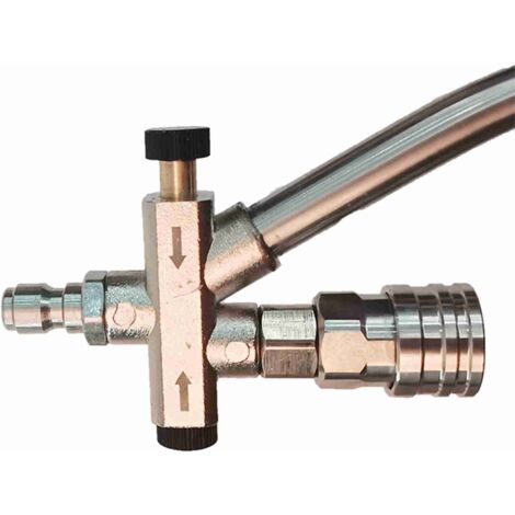 Zoternen Schaumkanonen-Doppelanschluss-Aufsatz, Edelstahl-Schaumkanonen ...