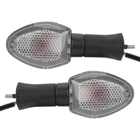 Motorrad-Blinker, 2 Stück LED-Blinkerlampen für Motorräder, passend als Ersatz für 1000F/750 (weiß).