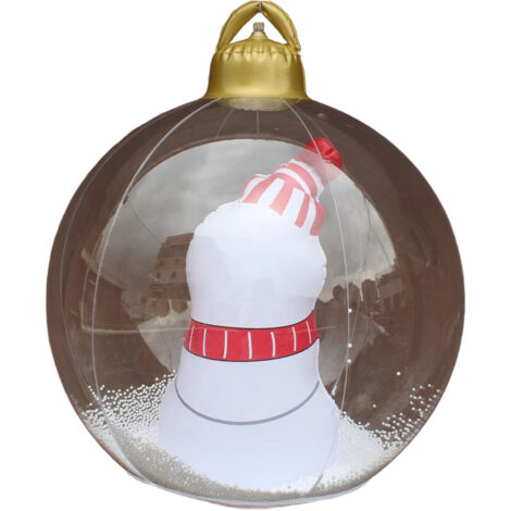 Spannende Weihnachtskugeln Xxl Für Draußen 60 Cm Bilder