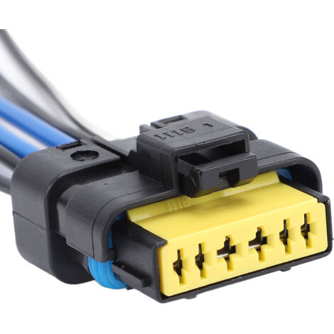 Rücklicht-Kabelstecker, 6-poliger Stecker mit Plug-and-Play-Funktion ...
