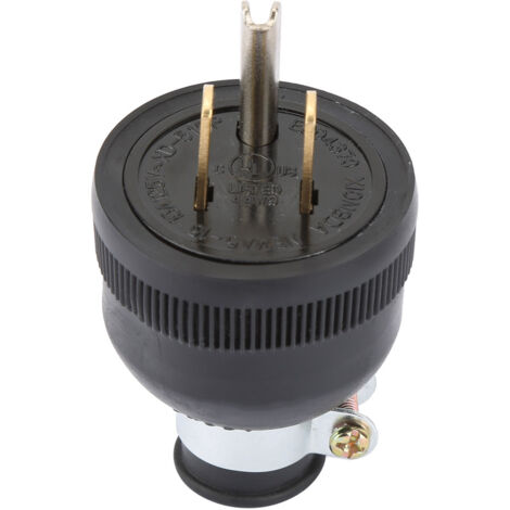 NEMA 5-15P 15A 125V US-Stecker, 2-poliger Stecker mit geradem Stift, 50 ...