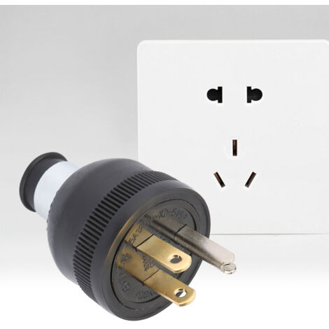 NEMA 5-15P 15A 125V US-Stecker, 2-poliger Stecker mit geradem Stift, 50 ...