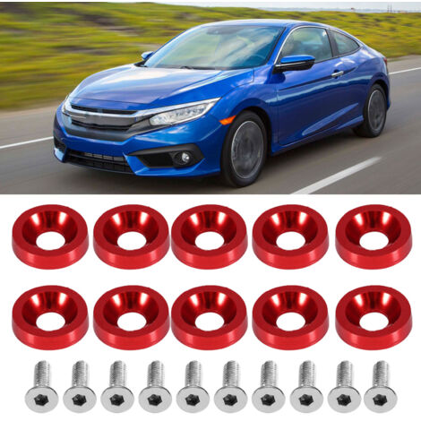 Tbest Car Modification M6 Joint License Plate Frame Decoration Screw ...