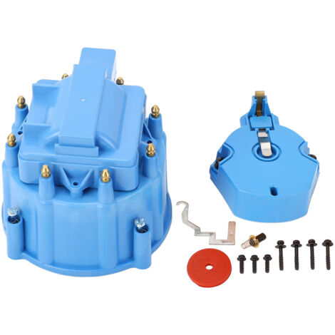 YDuupxe HEI Verteilerkappe für SBC 283 305 307 327 350 (BLAU).