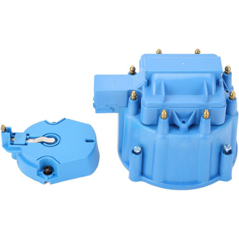 YDuupxe HEI Verteilerkappe für SBC 283 305 307 327 350 (BLAU).