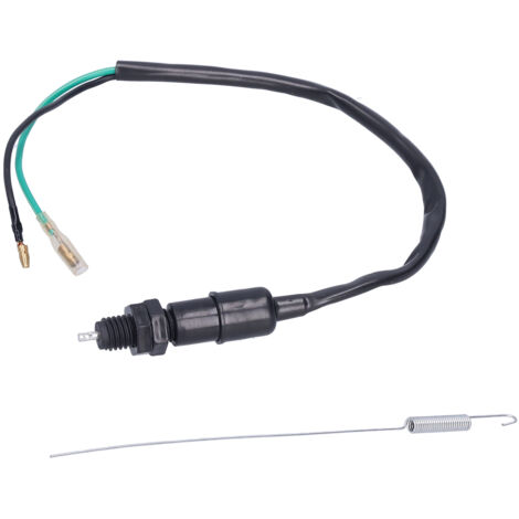 Motorrad-Rücklichtschalter, Rücklichtschalter aus PVC und Edelstahl ...