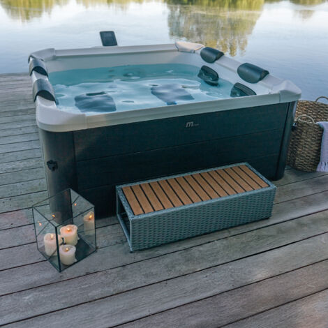 MSPA - Spa rigide connecté carré 160cm OSLO - 6 places