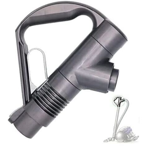 Poignée de remplacement pour aspirateurs Dyson DC19 DC23 DC26 DC29 DC32 DC36 DC37 (gris/titane)