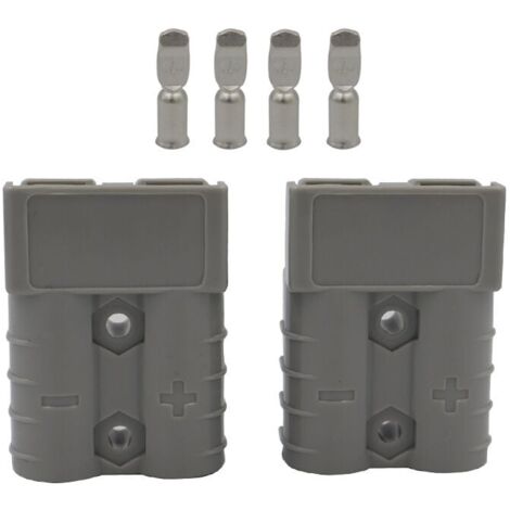 Anderson-Stecker zum Laden und Betreiben, Paar männlich und weiblich ...