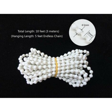 32 mm Rollo-Set, komplett mit Rollo-Kupplung mit Rollo-Kordelkette ...