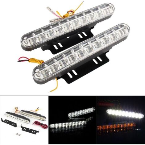 für LED-Tagfahrlicht Auto für LED-Tagfahrlicht LED-Tagfahrlicht, 2 x 30 ...