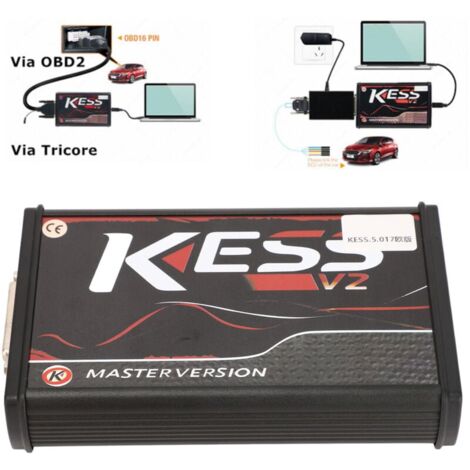 Auto-ECU-Diagnosescanner-Tool, Kess V2 V5.017 ECU OBD2-Programmiertool, Einzelhost