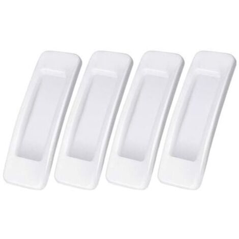 Bilder Poigne Autocollante Porte Coulissante - Blanc