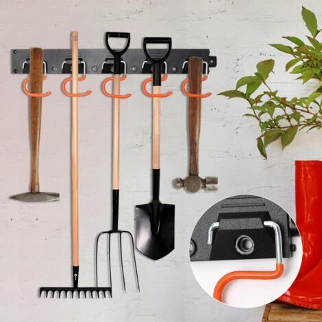 Ganchos de almacenamiento acoplables, organizador de garaje, prácticos ...